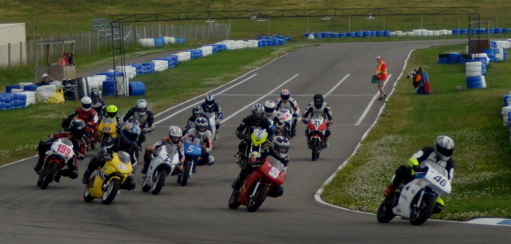 It was an exciting weekend of motorcycle racing with the Alberta Mini ...
