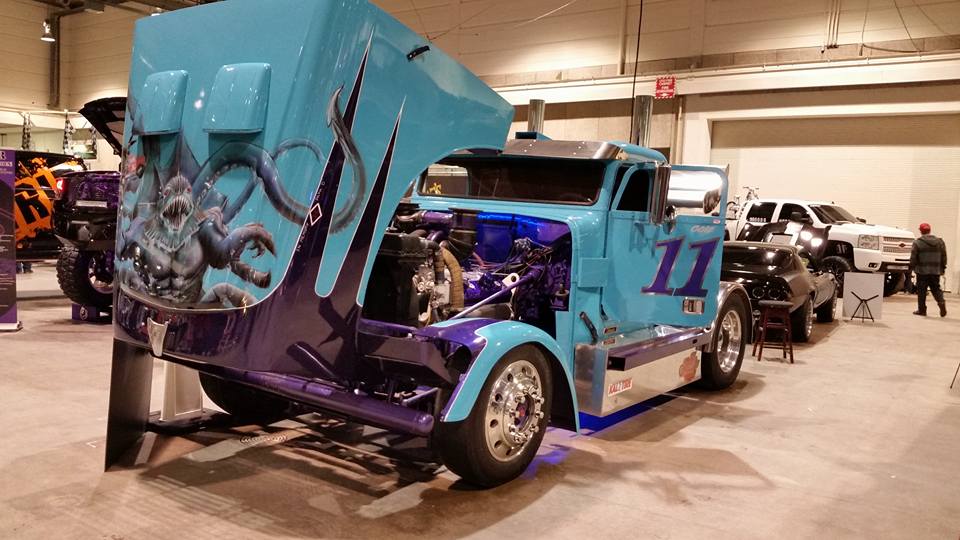 Start of the 2018 North American Big Rig Racing Season