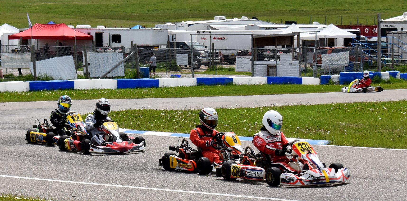 Great to be back at the Strathmore Motorsports Park for the CKRC Race 1 ...