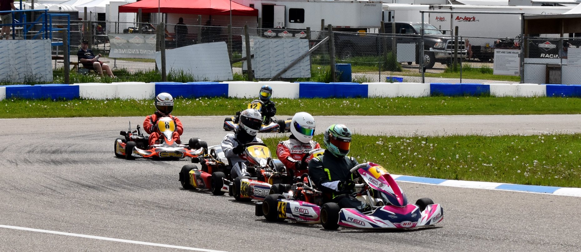 Great to be back at the Strathmore Motorsports Park for the CKRC Race 1 ...