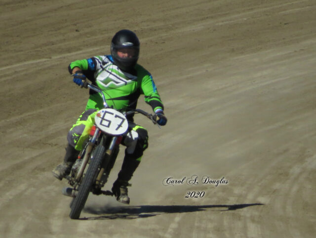 Flat Track Motorcycle Racing August 22 & 23 at Dinosaur Downs Speedway