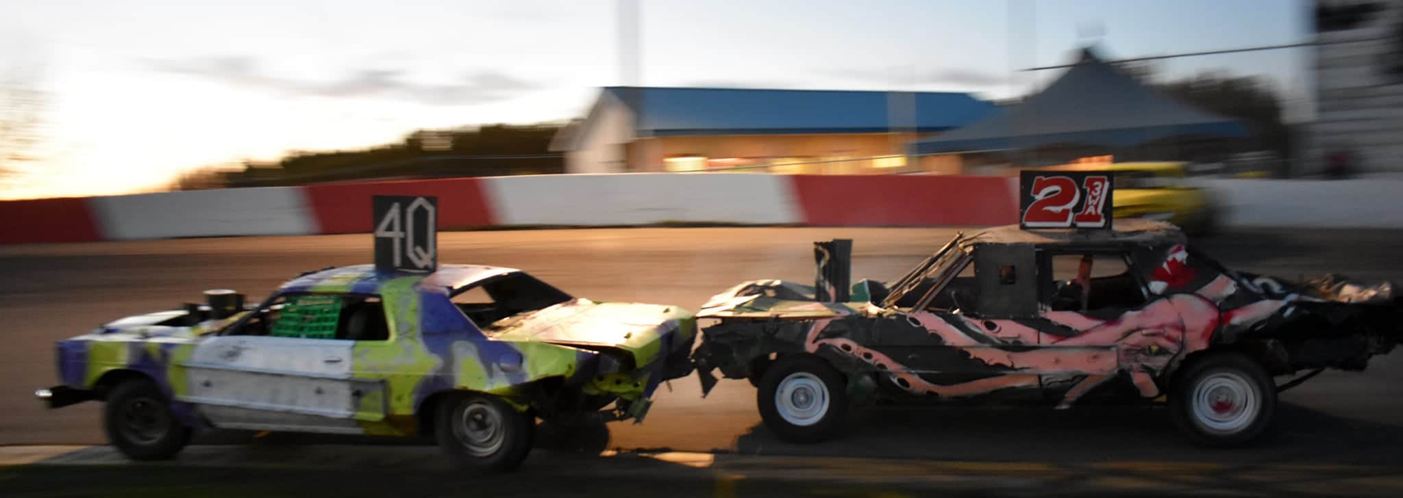 HIT TO PASS AT EDMONTON INTERNATIONAL RACEWAY SATURDAY JULY 10