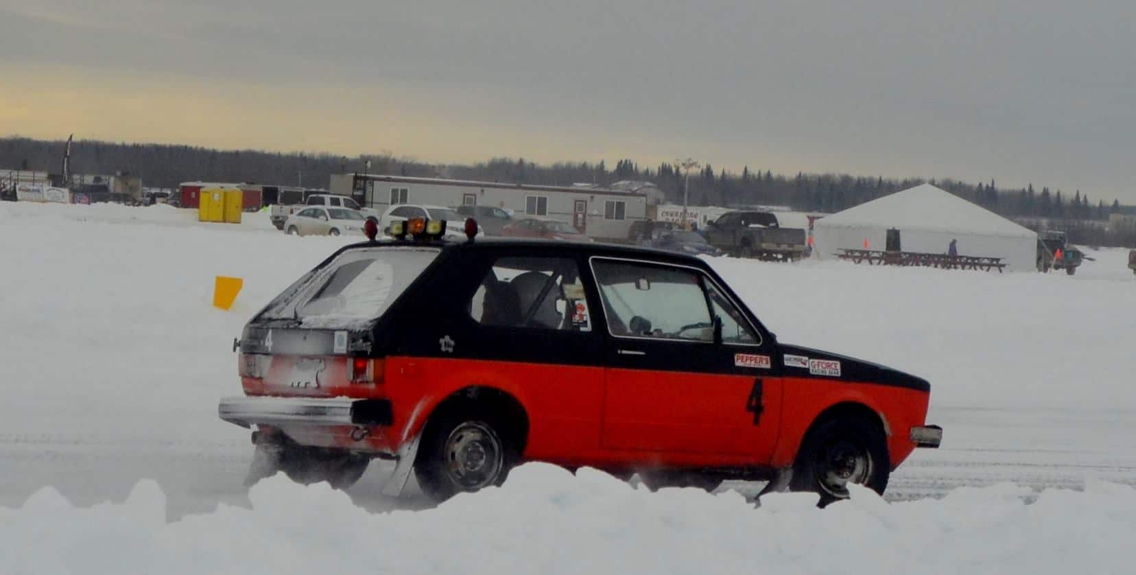 Northern Alberta Sports Car Club 2023 Ice Racing