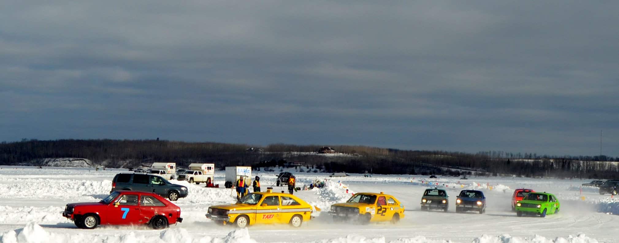 Northern Alberta Sports Car Club 2023 Ice Racing