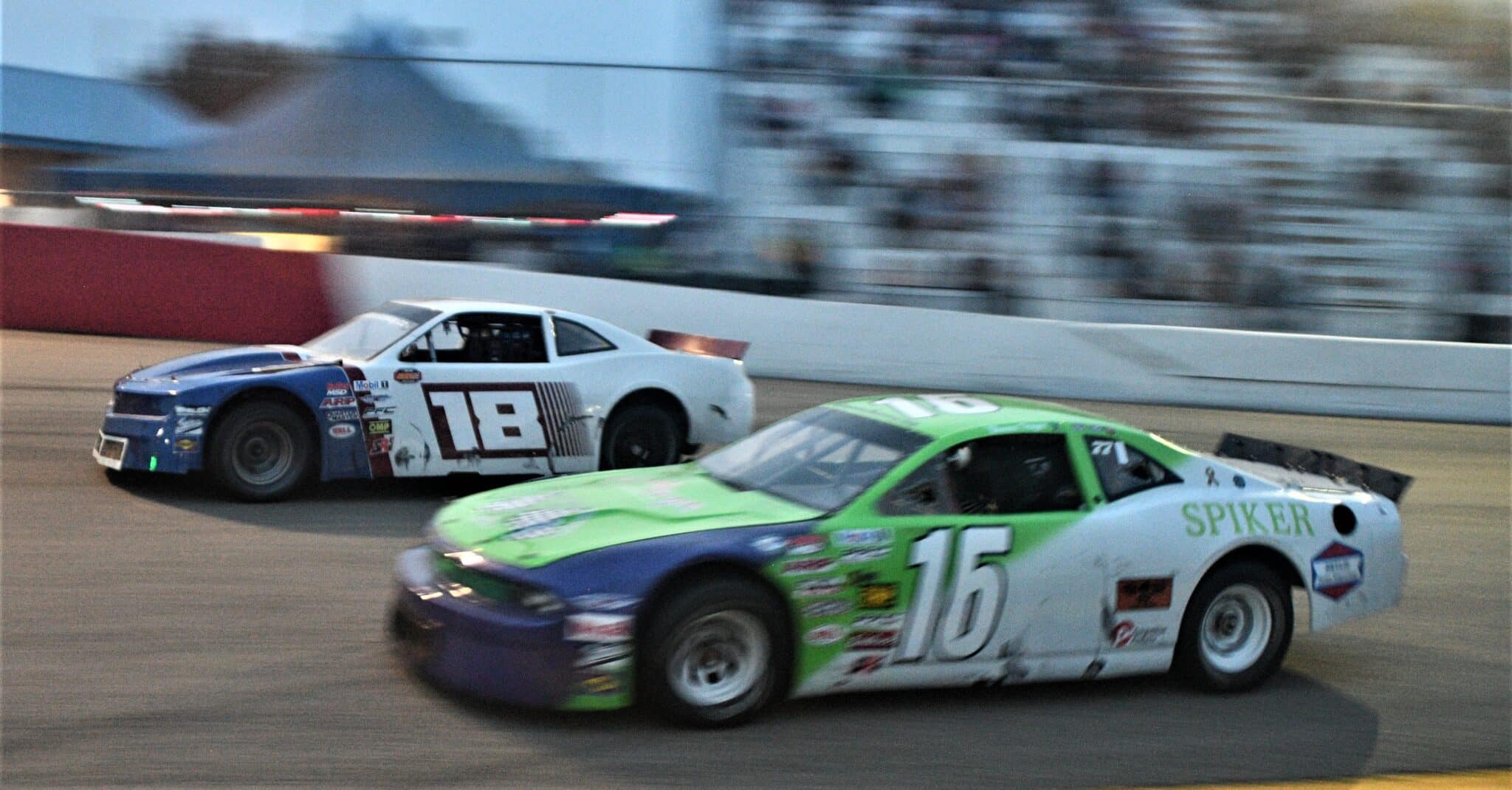 Brett Taylor won the 75 Lap NASCAR Late Model race at EIR