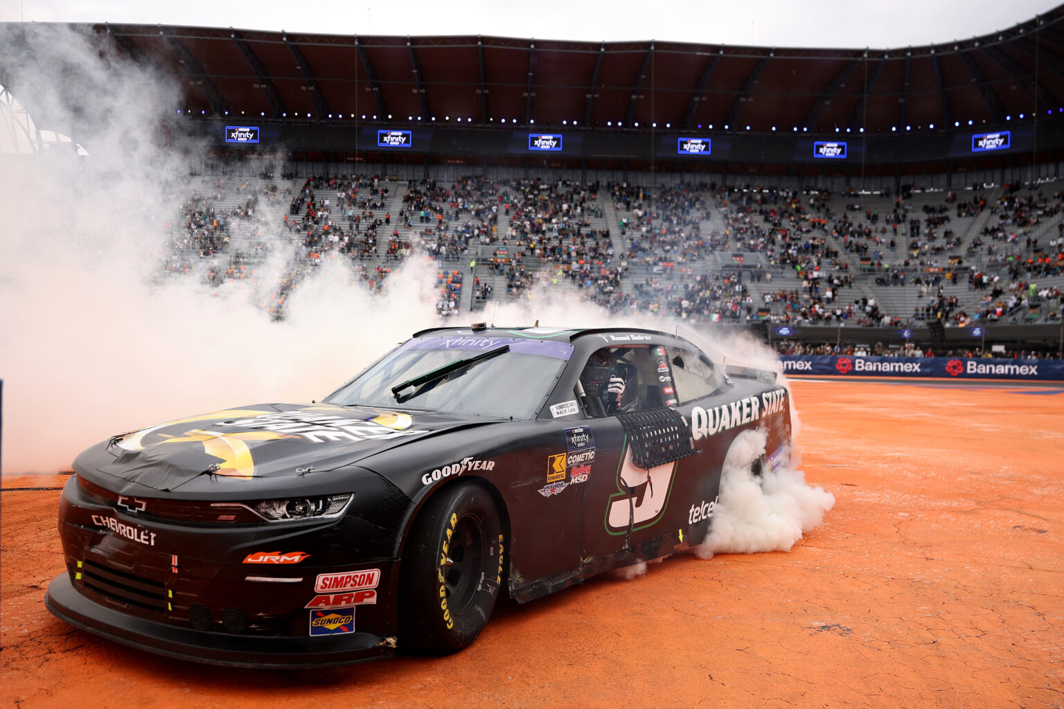 Daniel Suarez won the NASCAR Xfinity Series Chilango 150